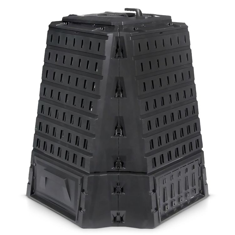 Komposter 900 Liter schwarz eckig 1146 mm Thermokomposter (Neu (gemäss ...