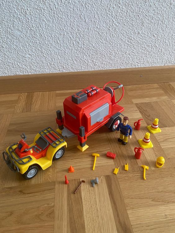 Feuerwehrmann Sam Mercury Quad mit Anhänger | Kaufen auf Ricardo