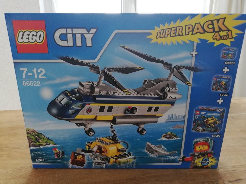 Lego City 66522 4in1 Pack Neu (60090 60091 60092 60093) | Kaufen auf Ricardo