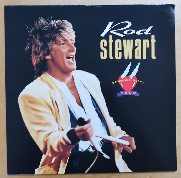 ROD STEWART - VAGABOND HEART TOUR (LASER-DISC Neuwertig) (Neu (gemäss ...
