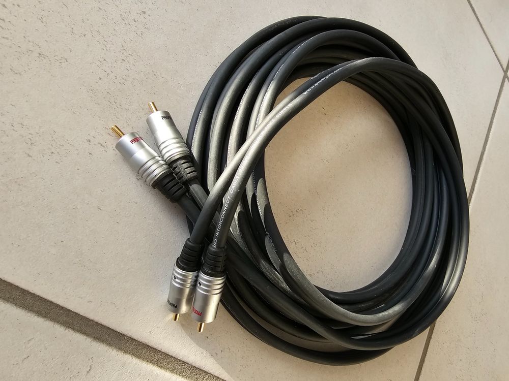 Profigold Cinch Kabel 5 Meter | Kaufen auf Ricardo