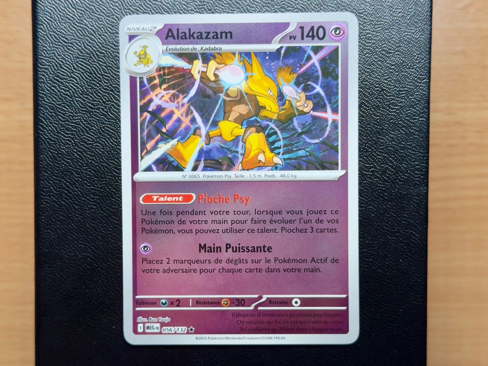 Alakazam Reverse (056/132) - Méga-Évolution -ME01 - MEG FR (D'occasion ...