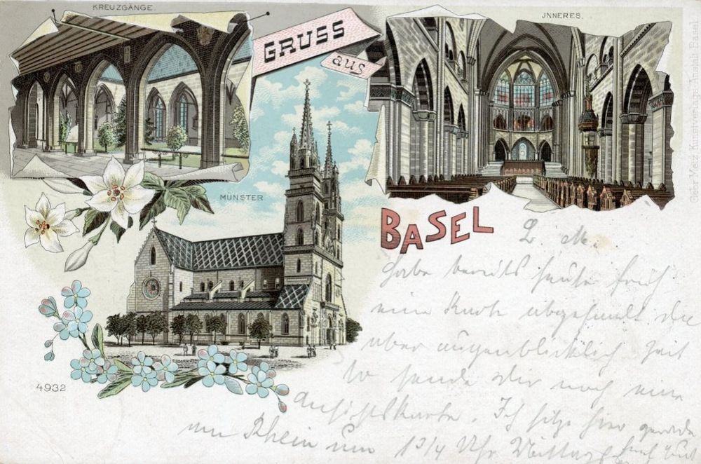 Basel BS - LITHO um 1897 | Kaufen auf Ricardo