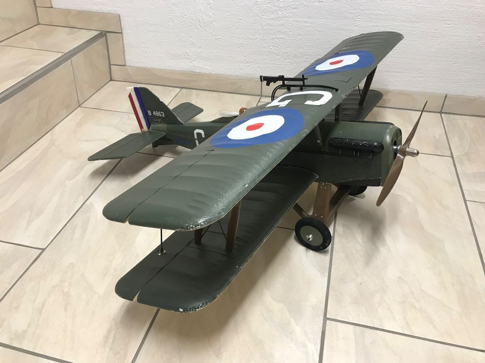 Parkzone Doppeldecker S.E.5a Spannweite 750mm (Gebraucht) in Rafz für CHF 75 – nur Abholung auf ...