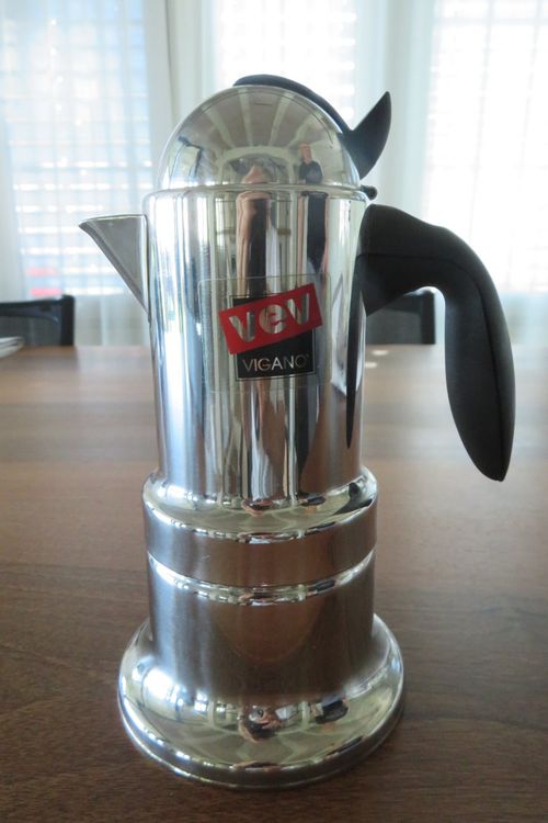 VEV VIGANO Moccamaschine Edelstahl 18/10 (Gebraucht) in Wil ZH für CHF 36 – mit Lieferung auf ...