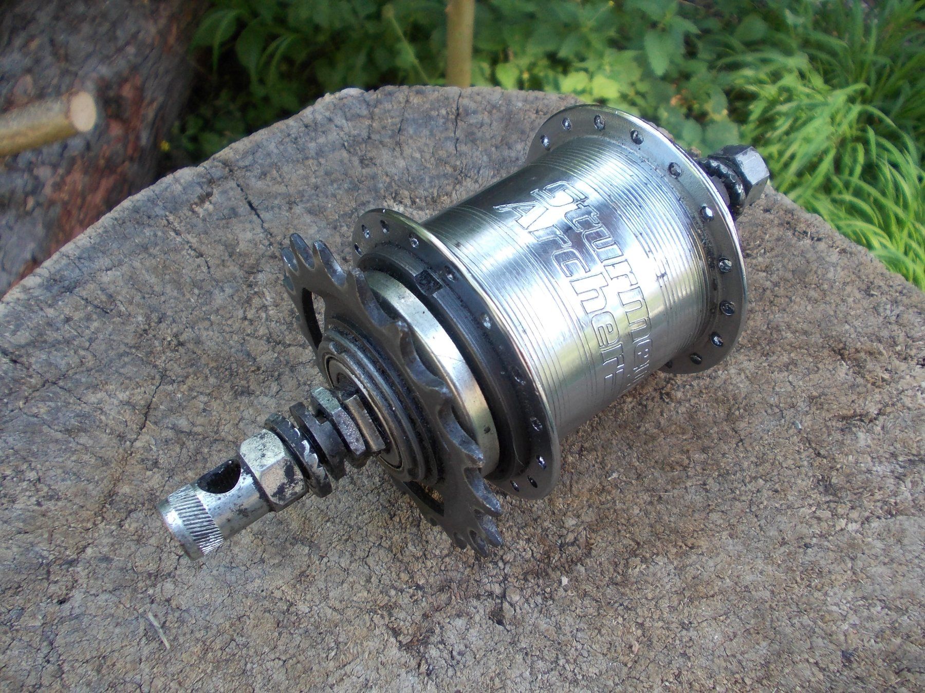 Original STURMEY-ARCHER 3-Gang HINTERRADNABE Jahrgang 1988 (Gebraucht ...