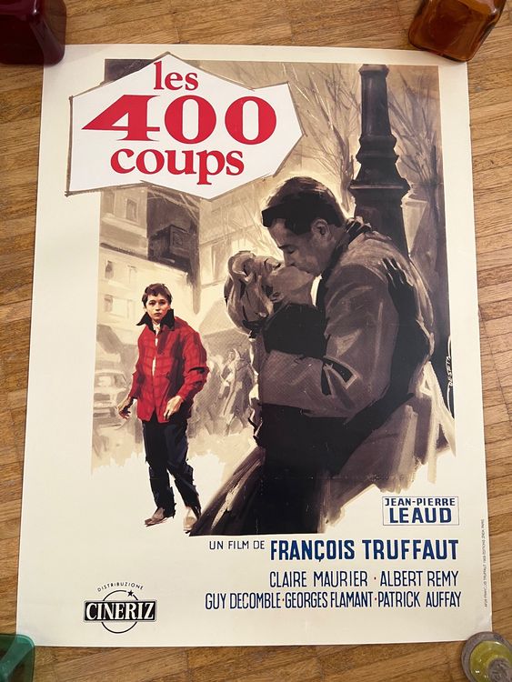 Affiche cinéma 1959 « Les 400 coups » (Gebraucht) in Villars sur Glane ...