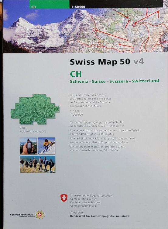 Swiss Map 50 v4 (Neu (gemäss Beschreibung)) in Wileroltigen für CHF 1 ...