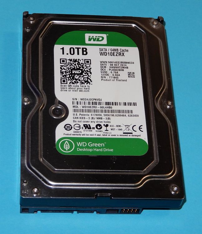 Western Digital WD Green 1.0 TB (Gebraucht) in Bern für CHF 12 – mit ...