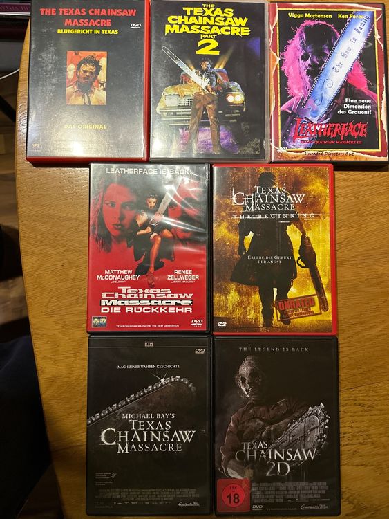 The Texas Chainsaw Massacre Collection dvd (Gebraucht) in Benken ZH für ...