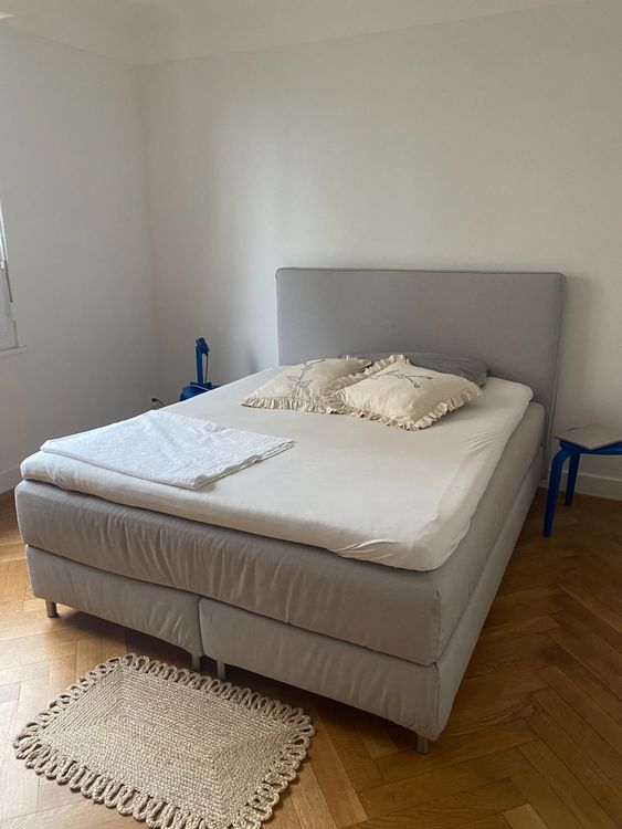 Lit boxspring Ikea Dunvik (D'occasion) à Lausanne pour CHF 300 – retrait uniquement | Acheter ...