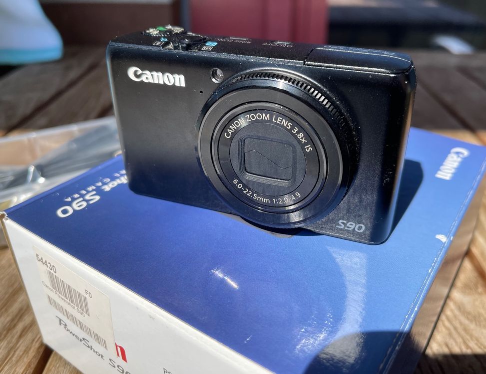Canon Power Shot S90 camera | Kaufen auf Ricardo