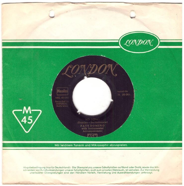 FATS DOMINO (Gebraucht) in Bassersdorf für CHF 2 – mit Lieferung auf Ricardo kaufen