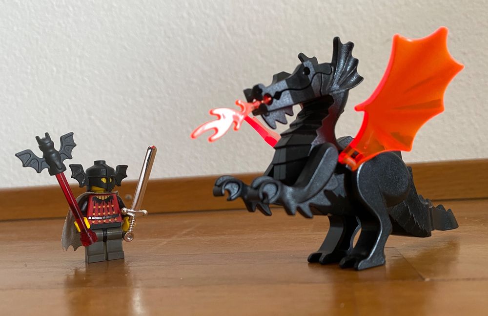 LEGO Castle Burg Ritter Drachen 6007 Bat Lord kpl. +OBA | Kaufen auf ...