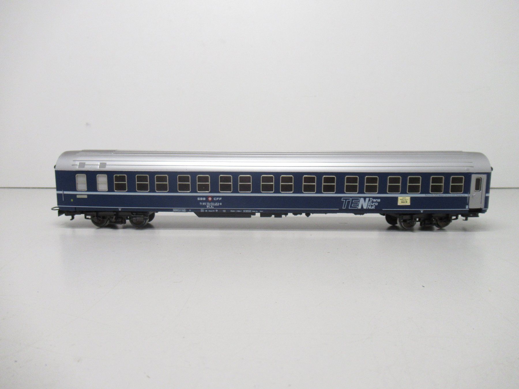 Märklin 4182 Schlafwagen Trans Euro Nacht SBB CFF FFS o.OVP (Gebraucht) in Basel für CHF 15 ...