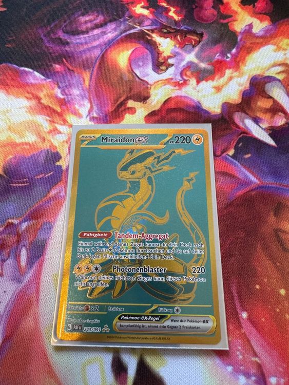 Miraidon ex (PAF 243) / -DE- / Paldeas Schicksale (Neu (gemäss ...