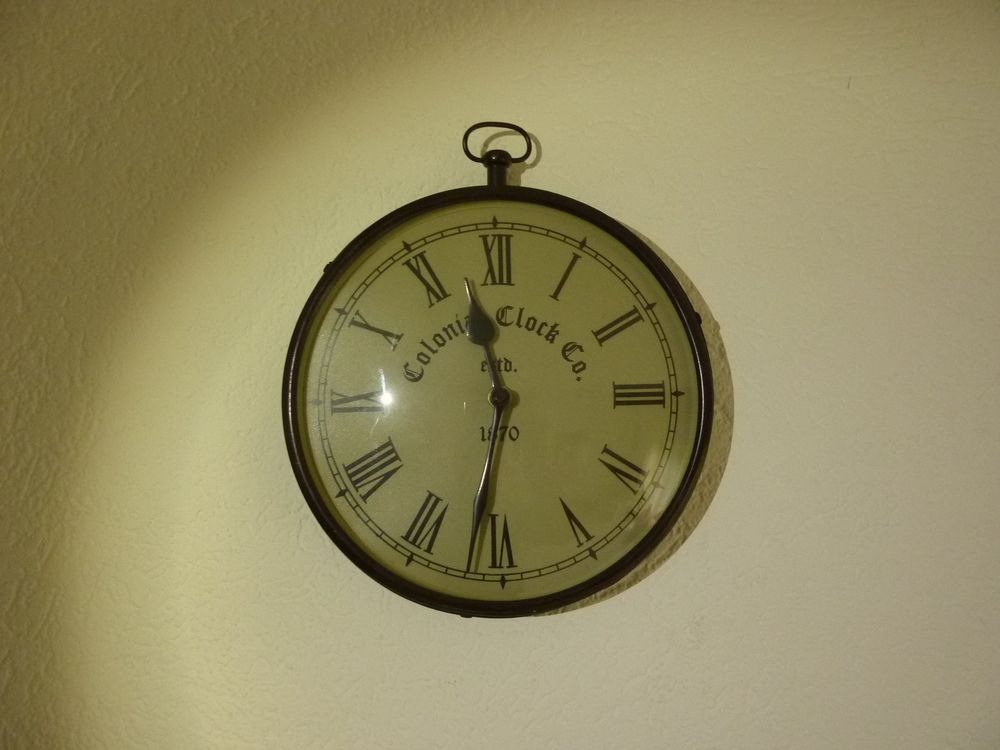 Wanduhr Colonial Clock Co. Est. 1870 die Boltze Gruppe Germ. (Gebraucht ...