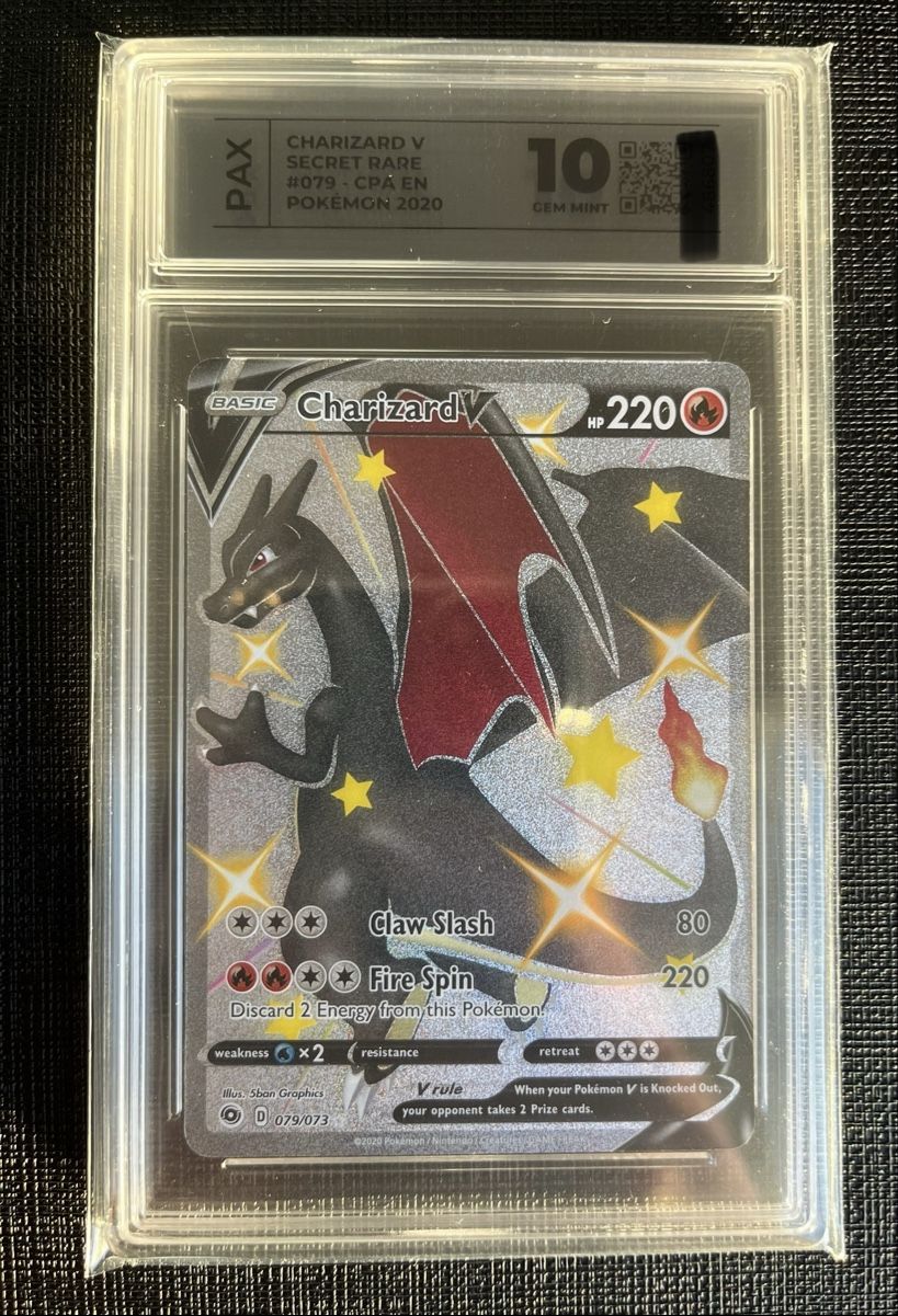 Gem Mint Charizard V 079/073 Championspath. PAX 10/ PSA 10 (Neu (gemäss ...