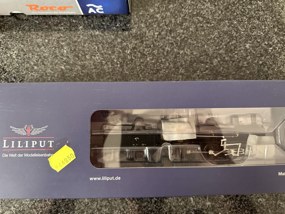 Schlepptenderlokomotive B 3/4 Lok-Nr. 1367 SBB H0 Liliput (Neu und originalverpackt) in Lyss für ...