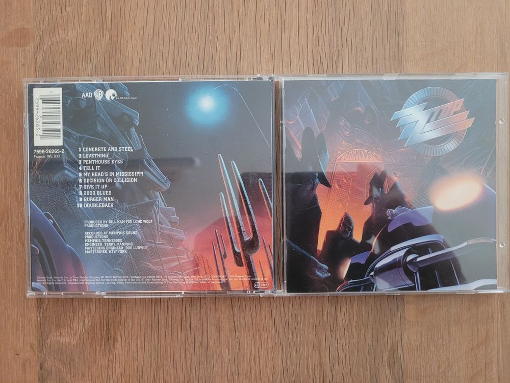 CD ZZ Top - Recycler, 1990 | Kaufen auf Ricardo