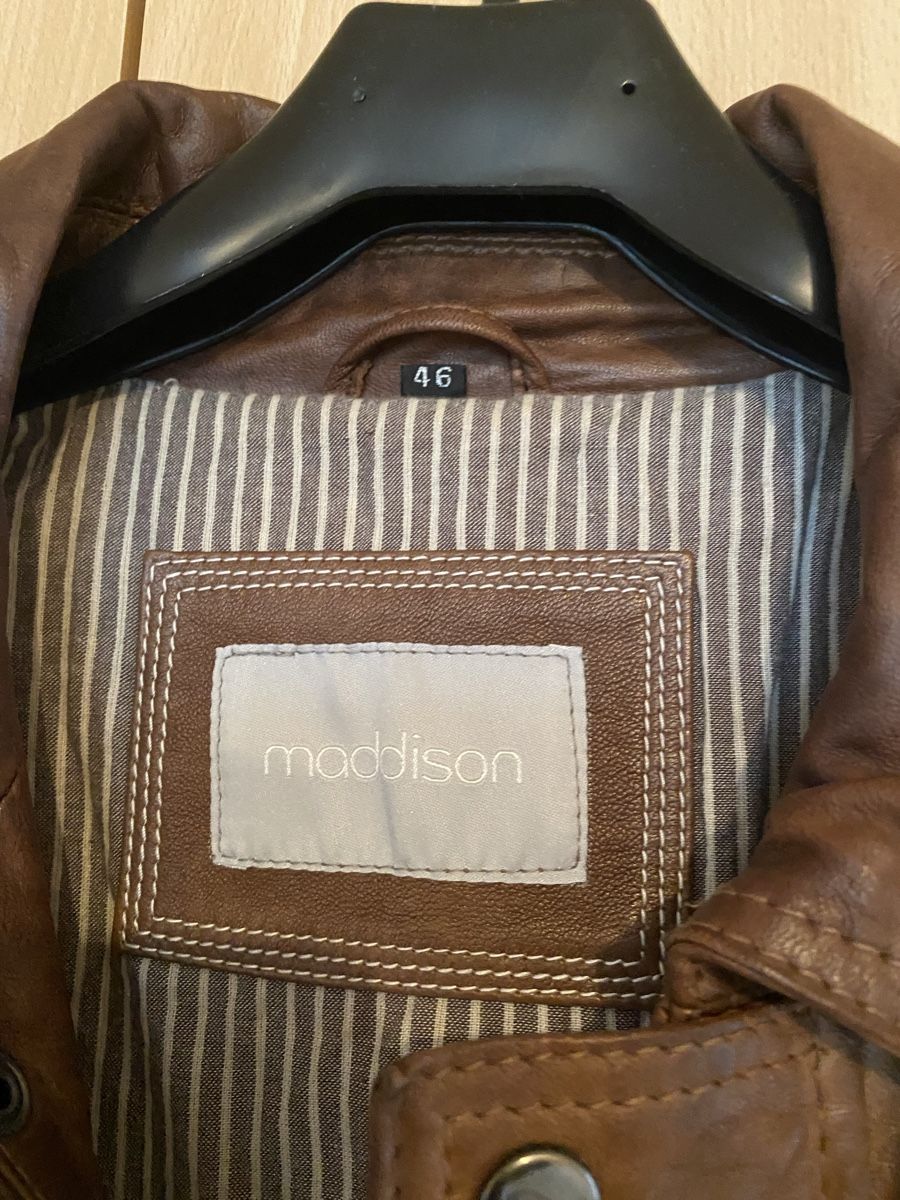 Maddison Lederjacke, Herren Gr. 46, Top Zustand! (Gebraucht) in Baar ...