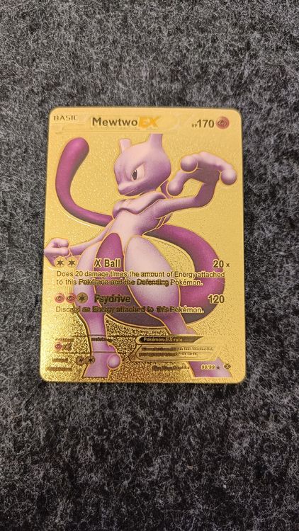 Mewtwo EX - gold (Gebraucht) in Rupperswil für CHF 1 – mit Lieferung ...