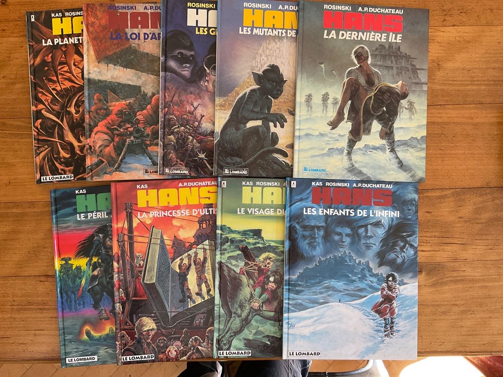 Rosinski : Hans 9 volumes BD | Kaufen auf Ricardo
