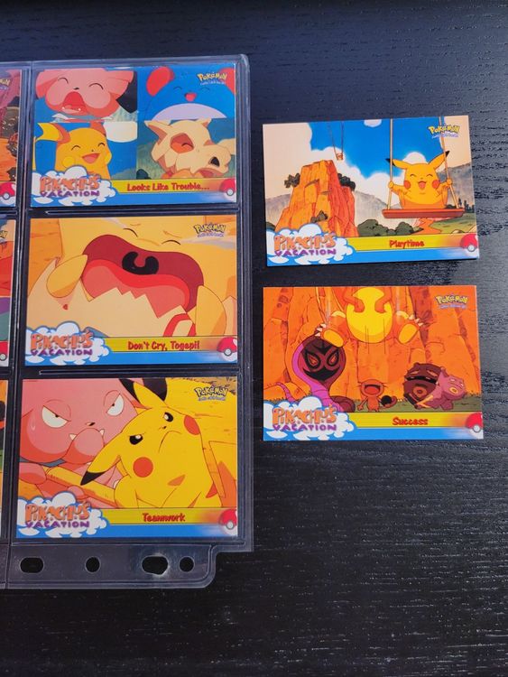 Pokémon Topps Movie Animation Series Pikachu's Vacation 11x (Gebraucht ...