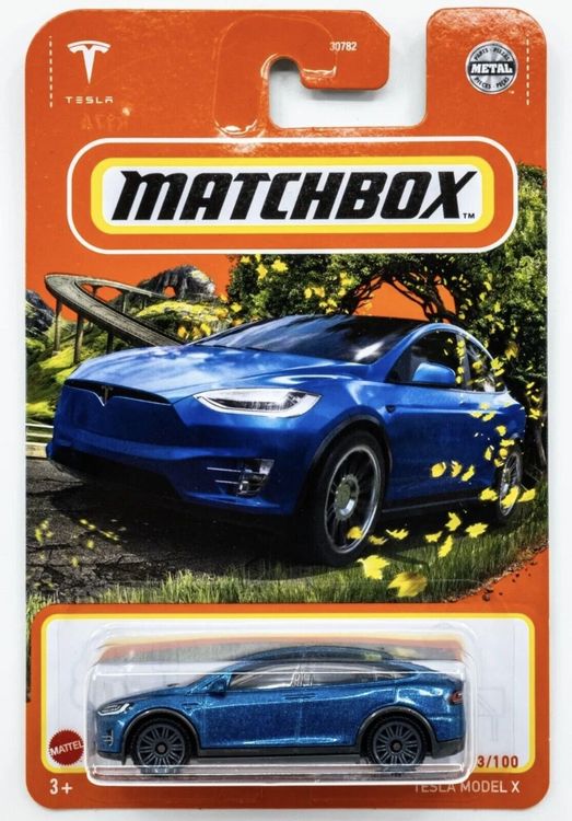 Matchbox Tesla Model X Satin Deep Blue | Kaufen auf Ricardo