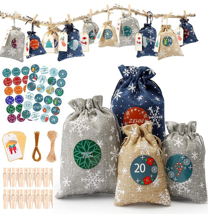 Verwunderlich Adventskalender Zum Selber Befllen Ebenbild