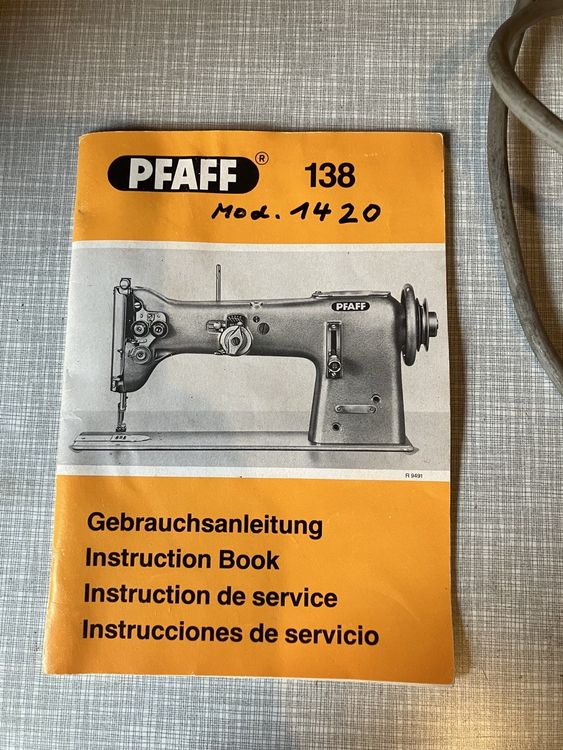 Pfaff 138 Industrienähmaschine | Kaufen auf Ricardo