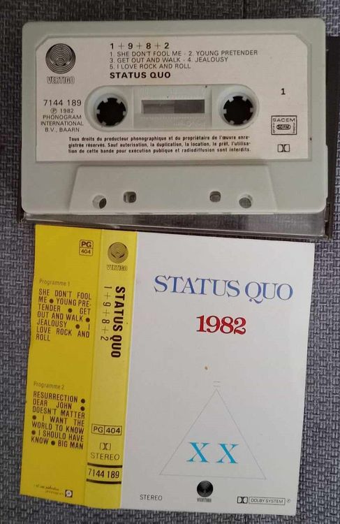 Status Quo – 1982 / cassette MC 1982 | Kaufen auf Ricardo