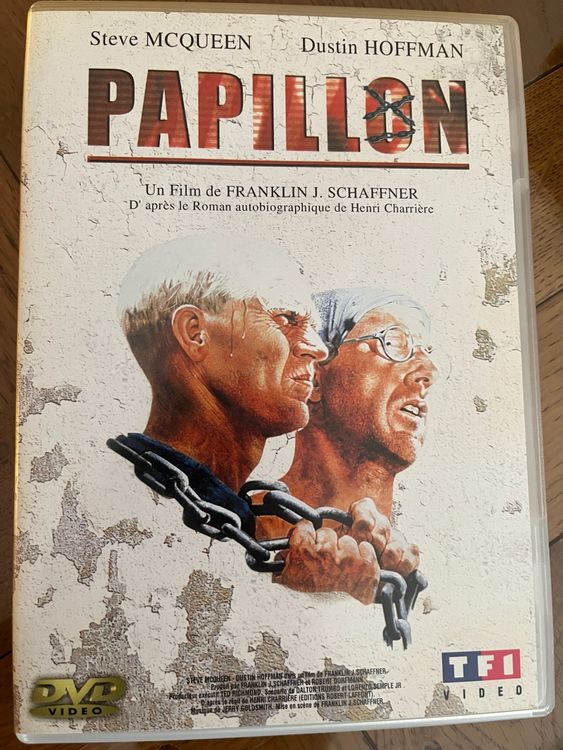 Papillon (1973, DVD, Steve McQueen, Dustin Hoffman) (D'occasion) à ...