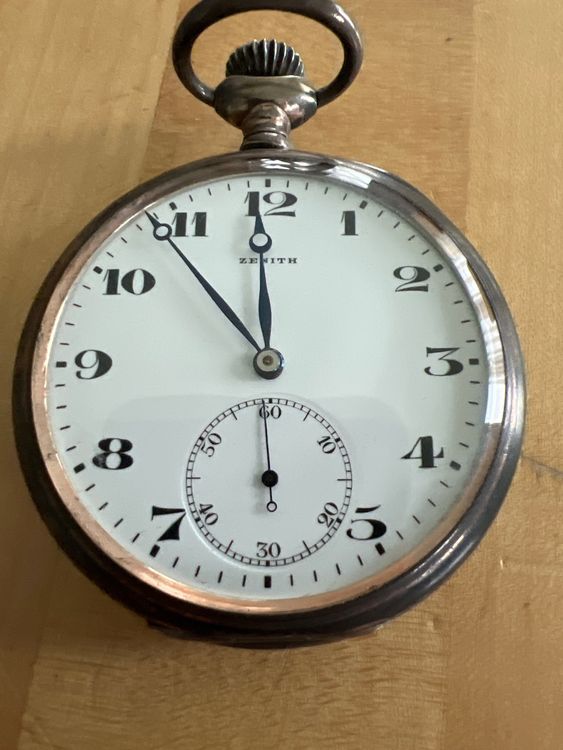 Zenith Taschenuhr echt Silber 52 mm (Gebraucht) in Pfeffingen für CHF 131 – mit Lieferung auf ...
