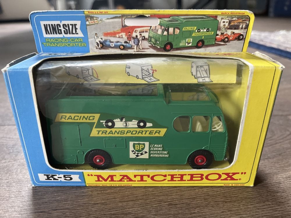 Matchbox K-5 Racing Transporter BP OVP | Kaufen auf Ricardo