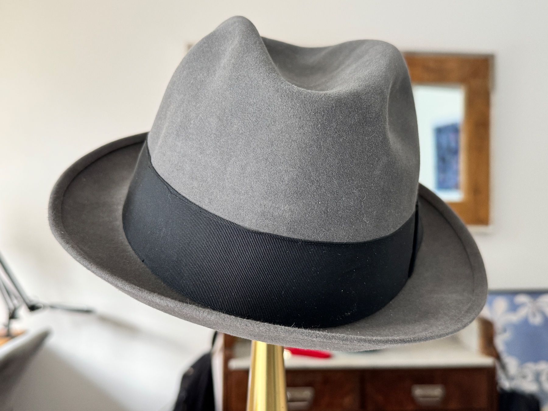 Fedora MALLORY Chapellerie des Lions SA Genève taille 59 (D'occasion) à ...