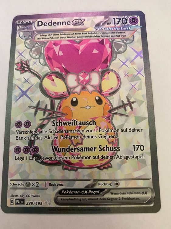 Pokemonkarte Dedenne EX Shiny | Kaufen auf Ricardo