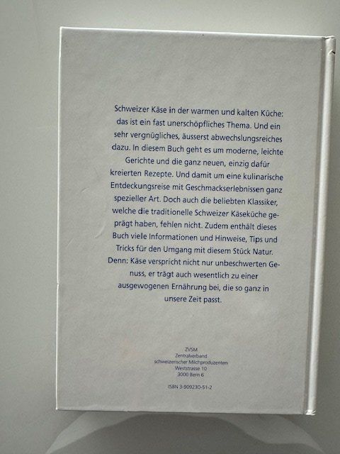 Das Käsebuch, 100 Rezepte mit Schweizer Spezialitäten (Neu (gemäss Beschreibung)) in Kloten für ...