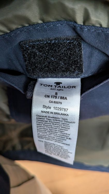 Jacke Grösse S von Tom Tailer, neuwertig (Gebraucht) in Wetzikon ZH für ...