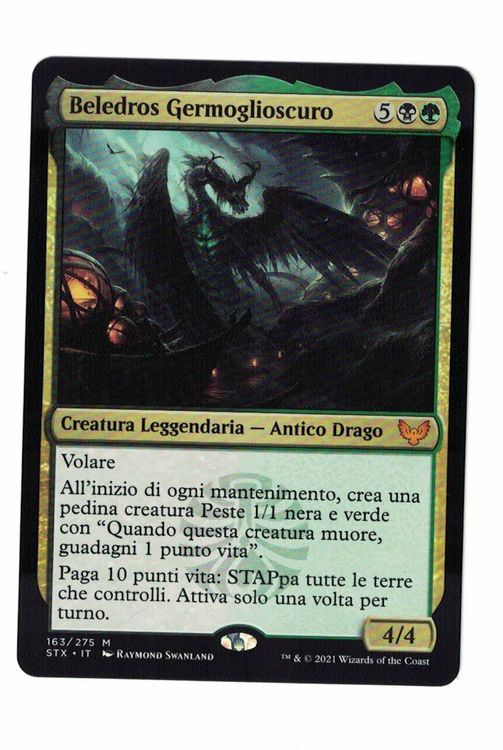 1x MTG Beledros Germoglioscuro / Beledros Witherbloom (Gebraucht) in ...