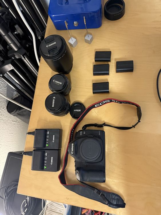 Canon eos 5d Mark II : Blitze, Auslöser, Objektive & mehr! (Gebraucht ...