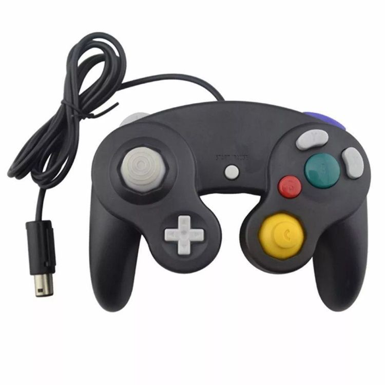 Nintendo GameCube Controller (fabrikneu) schwarz (Neu und ...