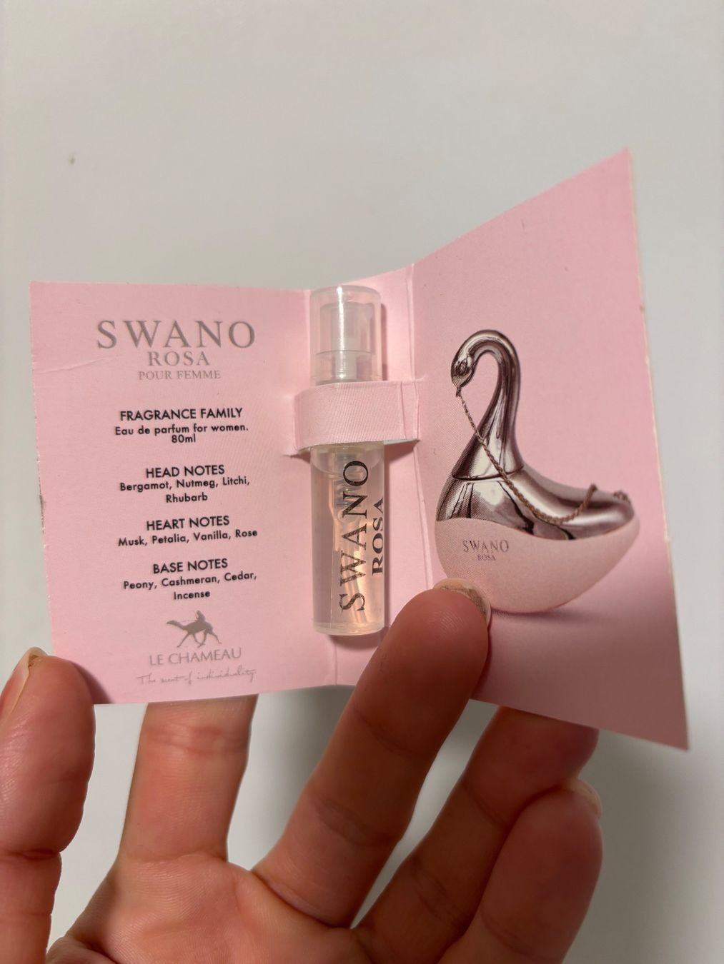 LE CHAMEAU SWANO ROSA EDP 2ml. Sample. (Delina PDM Dupe) (Neu und ...