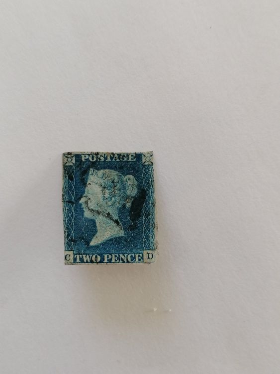 Two pence blue 1840 (Gebraucht) in Happerswil für CHF 30 – mit ...