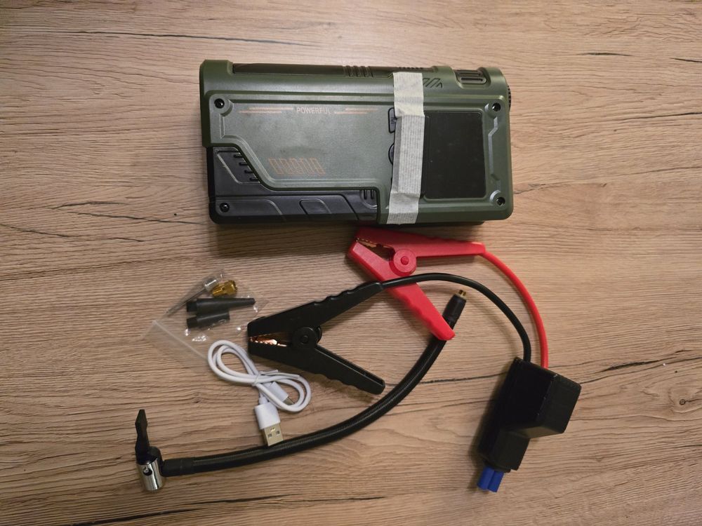 Starthilfe & Kompressor 5000A – Multifunktionales Gerät (Neu und ...