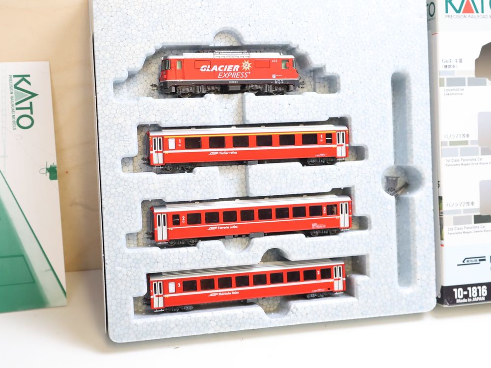 KATO RhB Glacier Express Zug Set - Spur N | Kaufen auf Ricardo