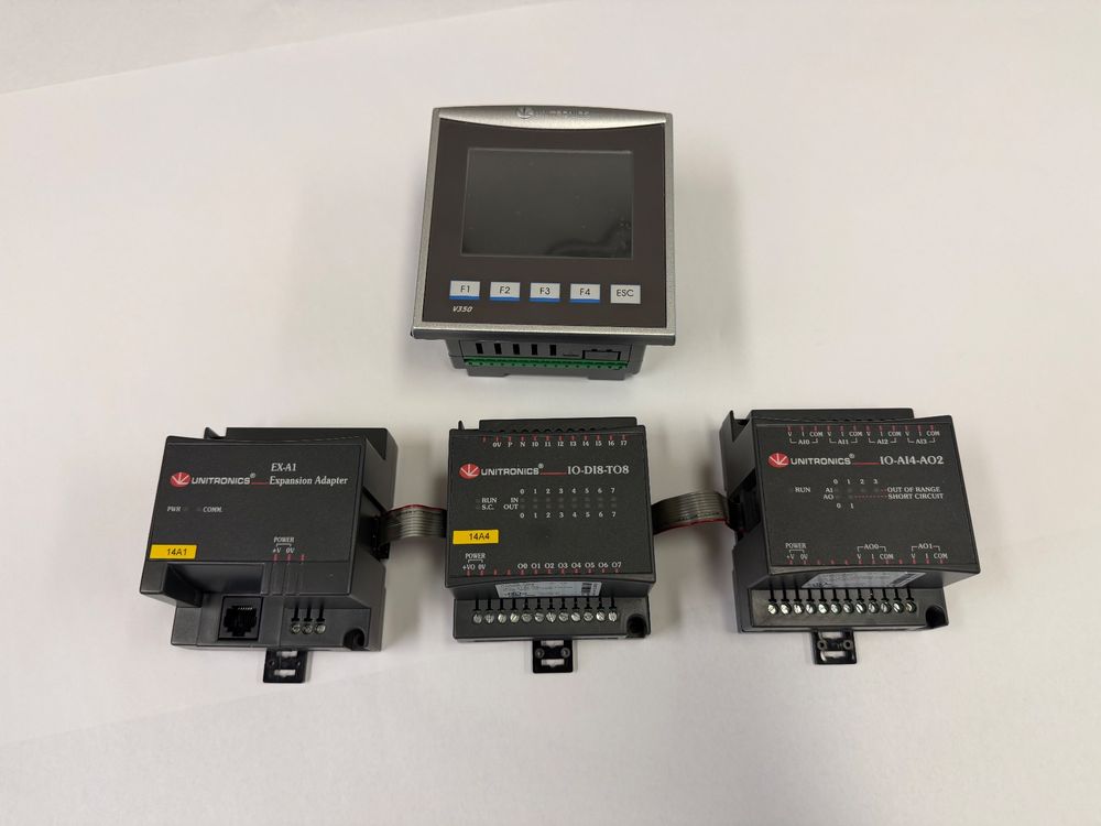 Unitronics Panel, EX-A1, IO-DI8-TO8, IO-AI4-AO2 Module (Gebraucht) in ...