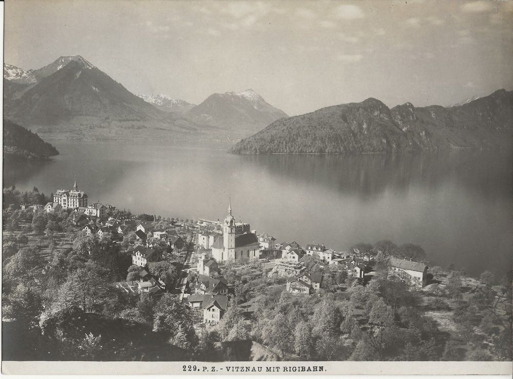 Vintage Photoglob,Vitznau,Rigibahn,1900 (Gebraucht) in Frauenfeld für CHF 14 – mit Lieferung auf ...