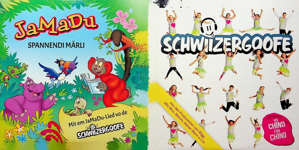 2x CD J. Steiner Jamadu spannendi Märli /Schwiizergoofe (Gebraucht) in ...