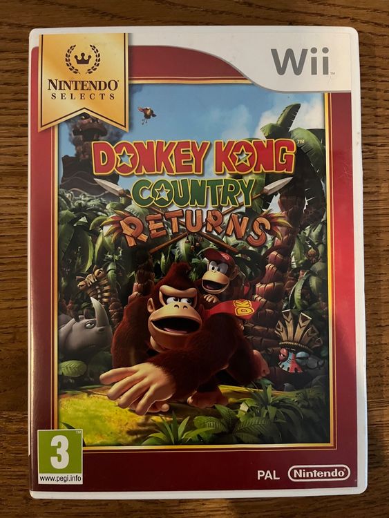 Donkey Kong Country Returns für Nintendo Wii (Gebraucht) in Glattpark ...